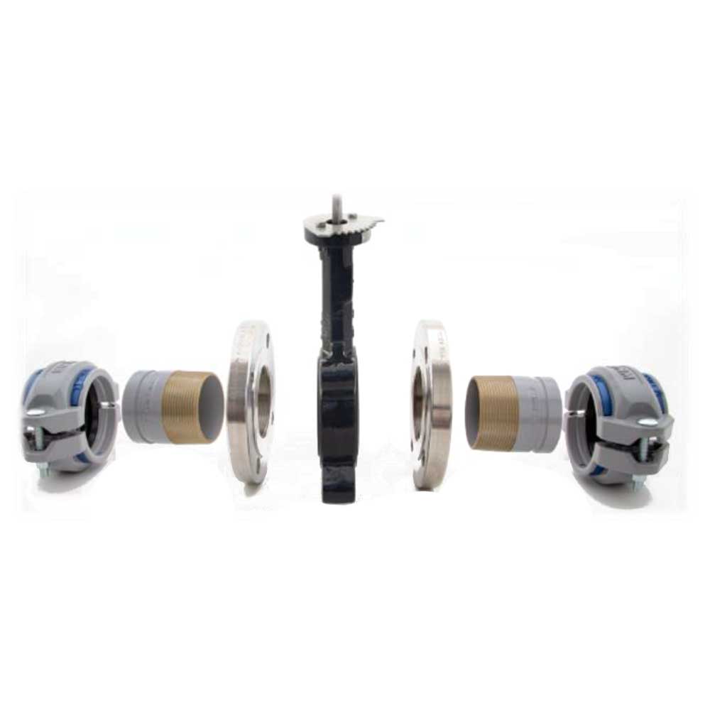 TruLink Butterfly Valve - TruLink Large Diameter Compressed Air Piping